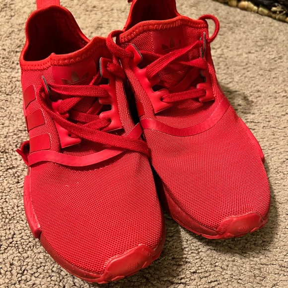 adidas | Shoes | Womens Red Adidas Nmd R Size 5 | Poshmark
